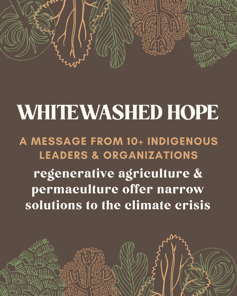 Whitewashed Hope – Alter Eco Foods