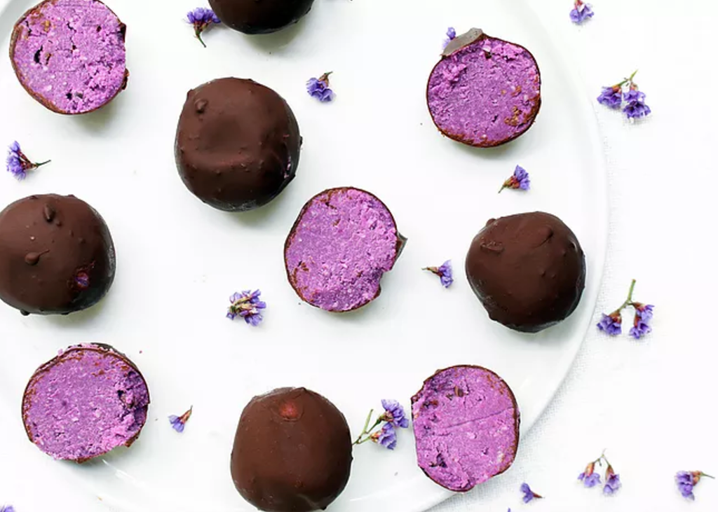 Vegan and Gluten Free Ube Bites – Alter Eco Foods