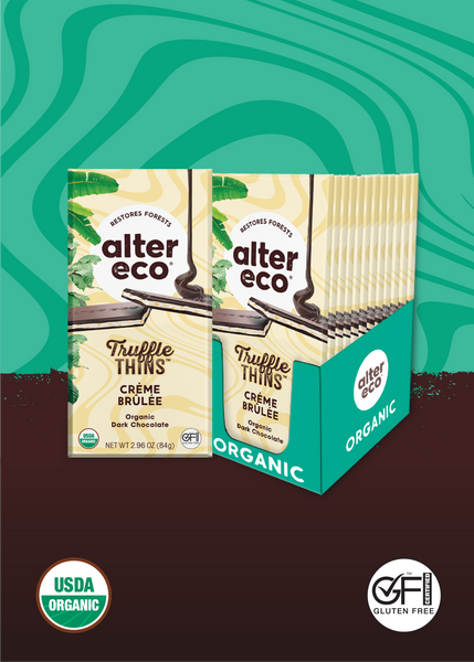 Creme Brulee Truffle Thins | 60% Cacao, Organic, Fair Trade | Alter Eco ...